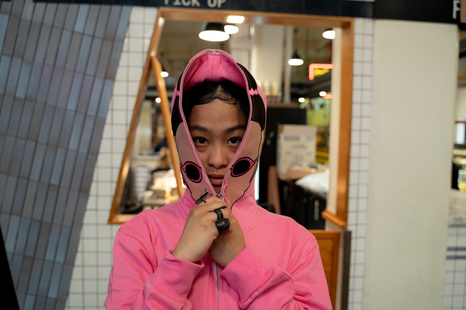 Hüntz Chop Full Zip Hoodie - Pink | Huntz Chop Hüntz Chop Full Zip Hoodie - Pink | Huntz Chop